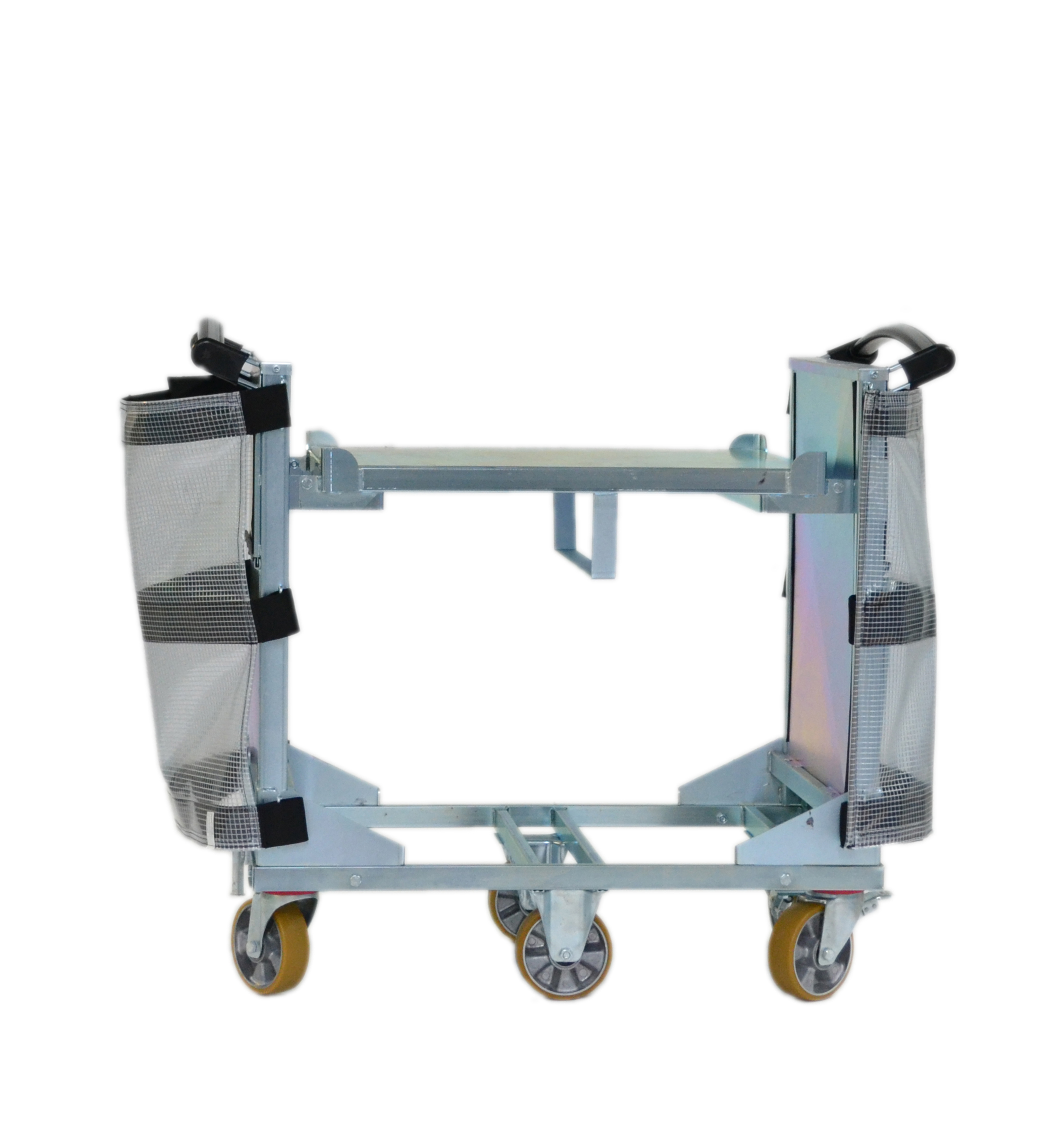 Ergonomic trolley 600×800 with anti-fall-flap – SUFILOG